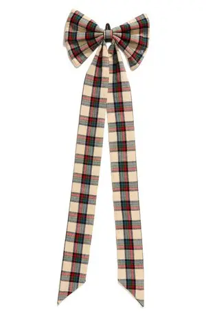 HEATHER TAYLOR HOME Handwoven Cotton Bow Idyllwild Plaid