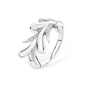 LUCY QUARTERMAINE Sycamore Vermeil Ring - Sterling Silver