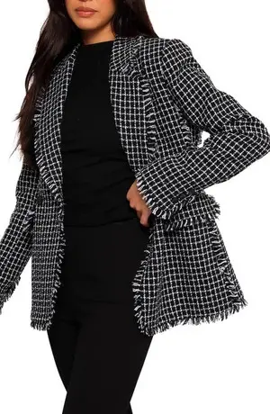 PETAL & PUP Rocco Tweed Blazer