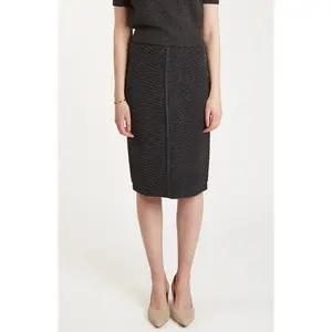OYUN Tiffany Pencil Skirt - Caviar