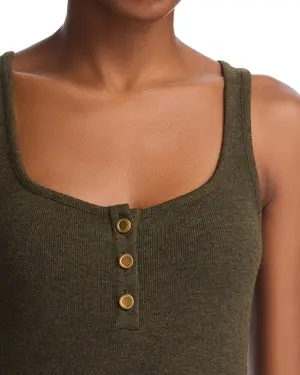 FRAME Ribbed Tank Top