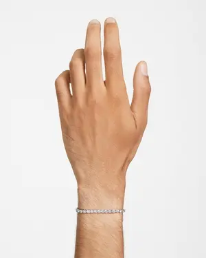 SWAROVSKI Matrix Tennis Bracelet - Silver