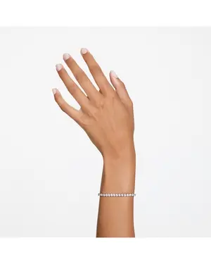 SWAROVSKI Matrix Tennis Bracelet - Silver