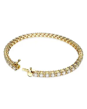 SWAROVSKI Matrix Tennis Bracelet - Gold