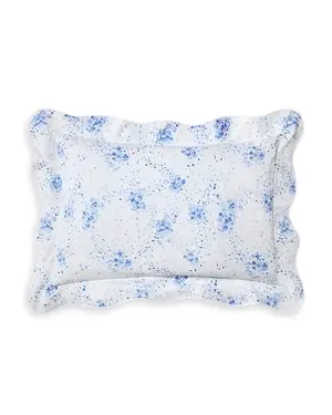 PRATESI M'ama Non M'ama Continental Euro Sham - Medium Blue