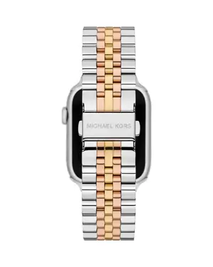 Michael Kors Tri-tone Stainless Steel Apple Watch Band