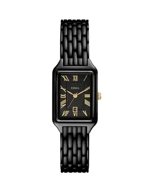 Fossil Raquel 23mm X 38mm Watch - Black