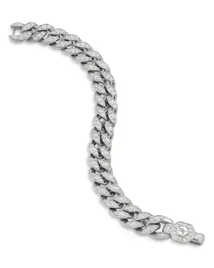 David Yurman Curb Chain Bracelet - Silver