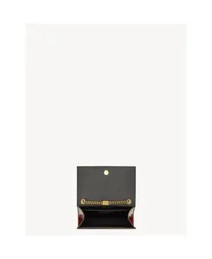 Saint Laurent Kate Mini Shoulder Bag - Chataigne Patent/gold