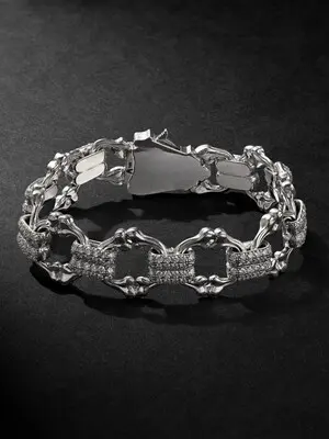 Men's Ornate Sterling Silver Bracelets