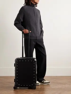 FPM MILANO Bank Spinner 55cm Aluminium Suitcase - Black