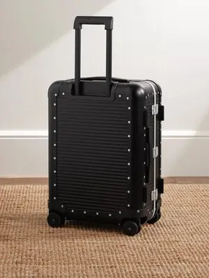 FPM MILANO Bank Spinner 55cm Aluminium Suitcase - Black