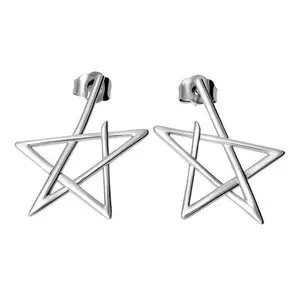 LUCY QUARTERMAINE Sol Star Stud Earrings - Sterling Silver