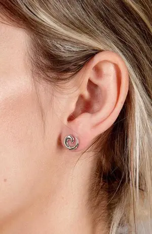 LUCY QUARTERMAINE Swirl Studs