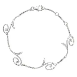 LUCY QUARTERMAINE Q Bracelet - Sterling Silver