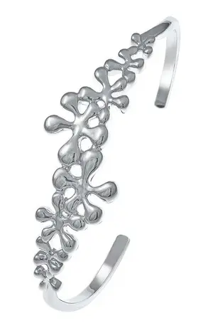 LUCY QUARTERMAINE Splash Cuff Bangle - Sterling Silver