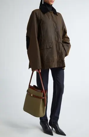 TOTEME Country Waxed Organic Cotton Chore Jacket