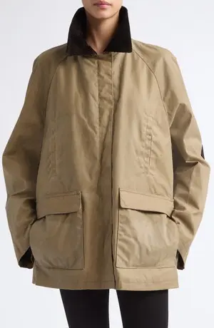 TOTÊME TOTEME Country Waxed Organic Cotton Chore Jacket