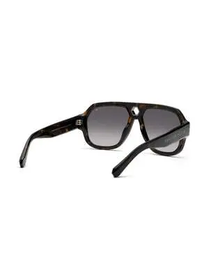 Philipp Plein Starlight Aviator Sunglasses - Brown