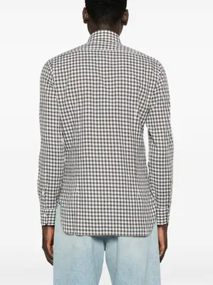 BARBA NAPOLI Check-print Shirt