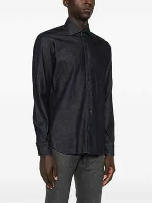 BARBA NAPOLI Denim Shirt