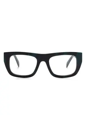 Prada Rectangular-frame Glasses - Green
