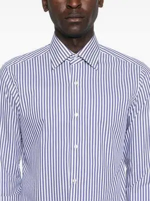 BARBA NAPOLI Striped Shirt