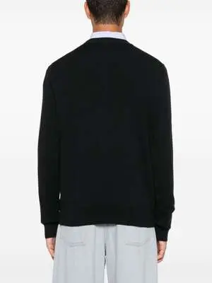 Paul Smith Zebra-patch Sweater - Black