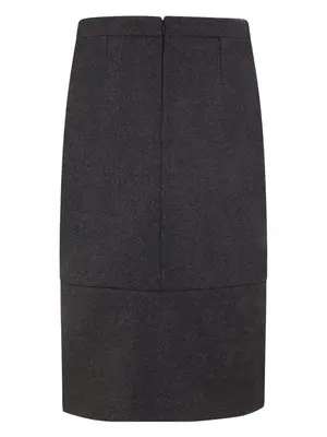 Plan C Sequin-embellished Midi Skirt