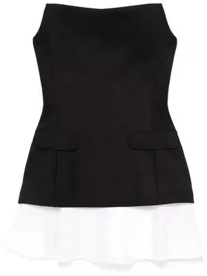 IOANA CIOLACU Corset Mini Dress - Black