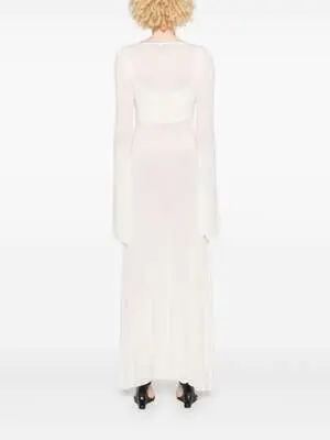 MANURI Nina Maxi Dress - White