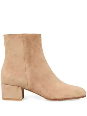 GIANVITO ROSSI 45mm Joelle Boots - Neutrals