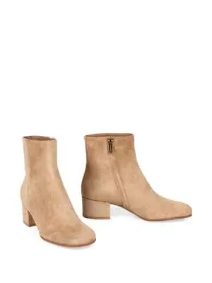GIANVITO ROSSI 45mm Joelle Boots - Neutrals
