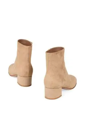 GIANVITO ROSSI 45mm Joelle Boots - Neutrals