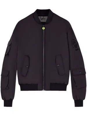BARROW Logo-appliqué Bomber Jacket