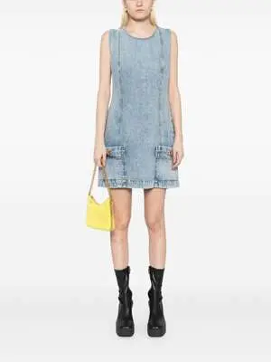 Stella McCartney Clasp-embellished Denim Dress