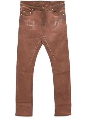 Rick Owens Whiskering Jeans For Men