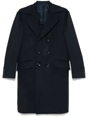 Kiton Felted Cashmere Coat