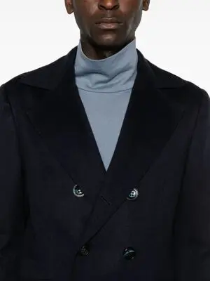 Kiton Felted Cashmere Coat