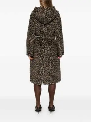 Tagliatore Daisy Leopard-print Coat