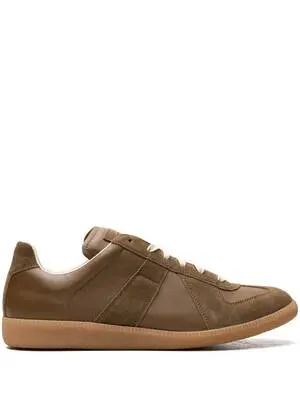 MAISON MARGIELA Replica Khaki Sneakers - Green