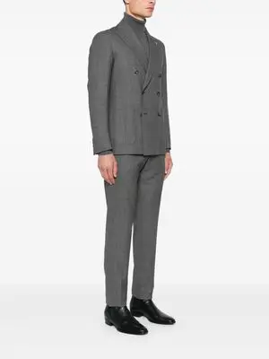 Tagliatore Dogtooth-pattern Suit