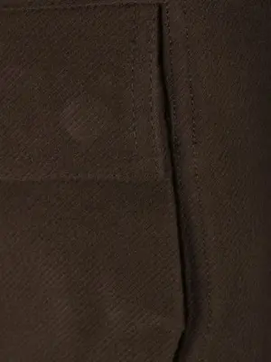 Rick Owens Forest Cotton Wide-leg Trousers