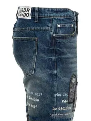 WHO DECIDES WAR Scripture Jeans