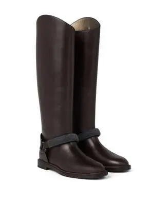 Brunello Cucinelli Leather Boots