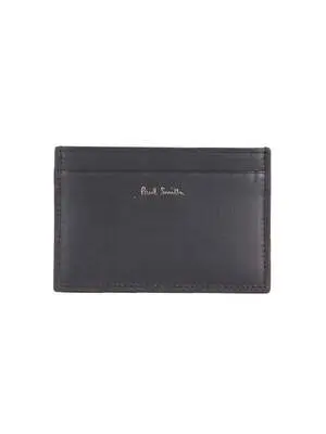 Paul Smith Leather Card Holder - Black