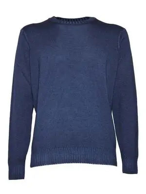 PHI FDL Girocoll Crewneck Sweater - Blue