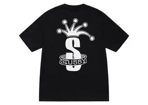 StÜssy Crown Band Tee Shirt - Black