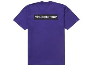 Supreme 4 Life Tee Shirt - Purple
