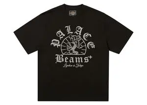 PALACE X Beams Plus Graphic T-shirt Jet Black